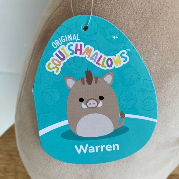 Squishmallows | Toys | Soldsquishmallow Warren The Boar 7 | Poshmark